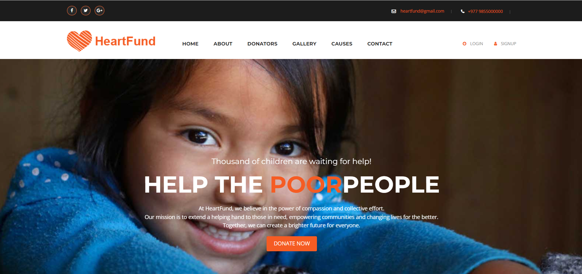 HeartFund: A Complete Laravel Charity & Donation Capstone Project ...